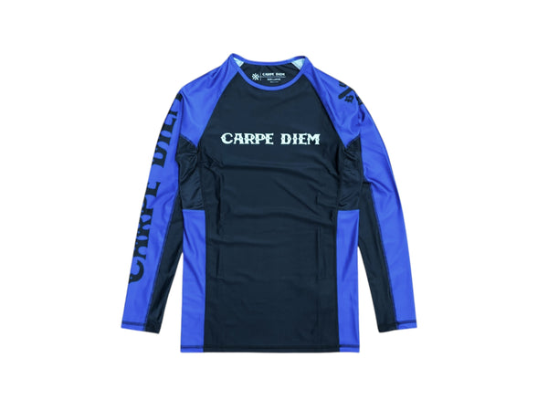 Ranked Rash Guard Ver.2 - Blue (Long Sleeve) – CARPE DIEM BJJ ONLINE STORE